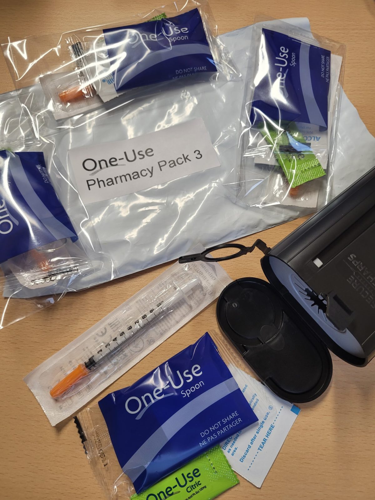 One-Use Pharmacy Packs – One-Use